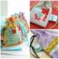 Embellished Drawstring Pouch - Sewing With Scraps