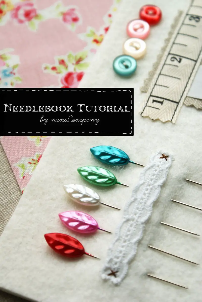 Needlebook Tutorial - Sewing With Scraps
