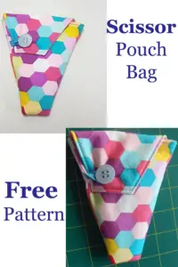 Scissor Pouch Bag | Free Pattern - Sewing With Scraps