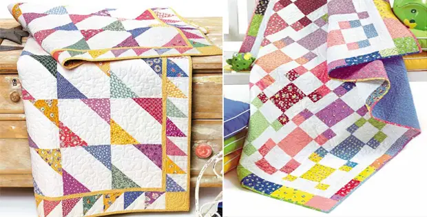 6 Fun Quilts - Sewing With Scraps