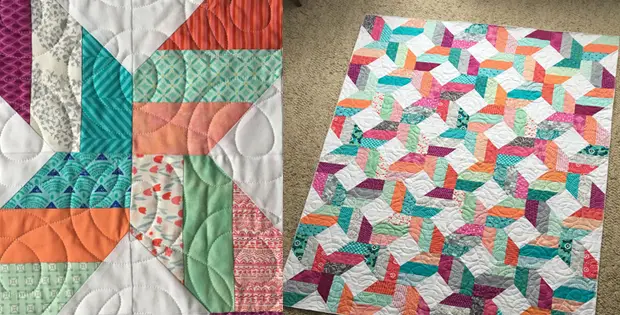 Riptide Quilt Pattern | Scrap Buster - Sewing With Scraps