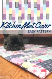 Kitchen Mat Cover | Free Pattern – Sewing With Scraps