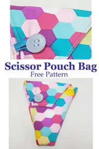 Scissor Pouch Bag | Free Pattern - Sewing With Scraps