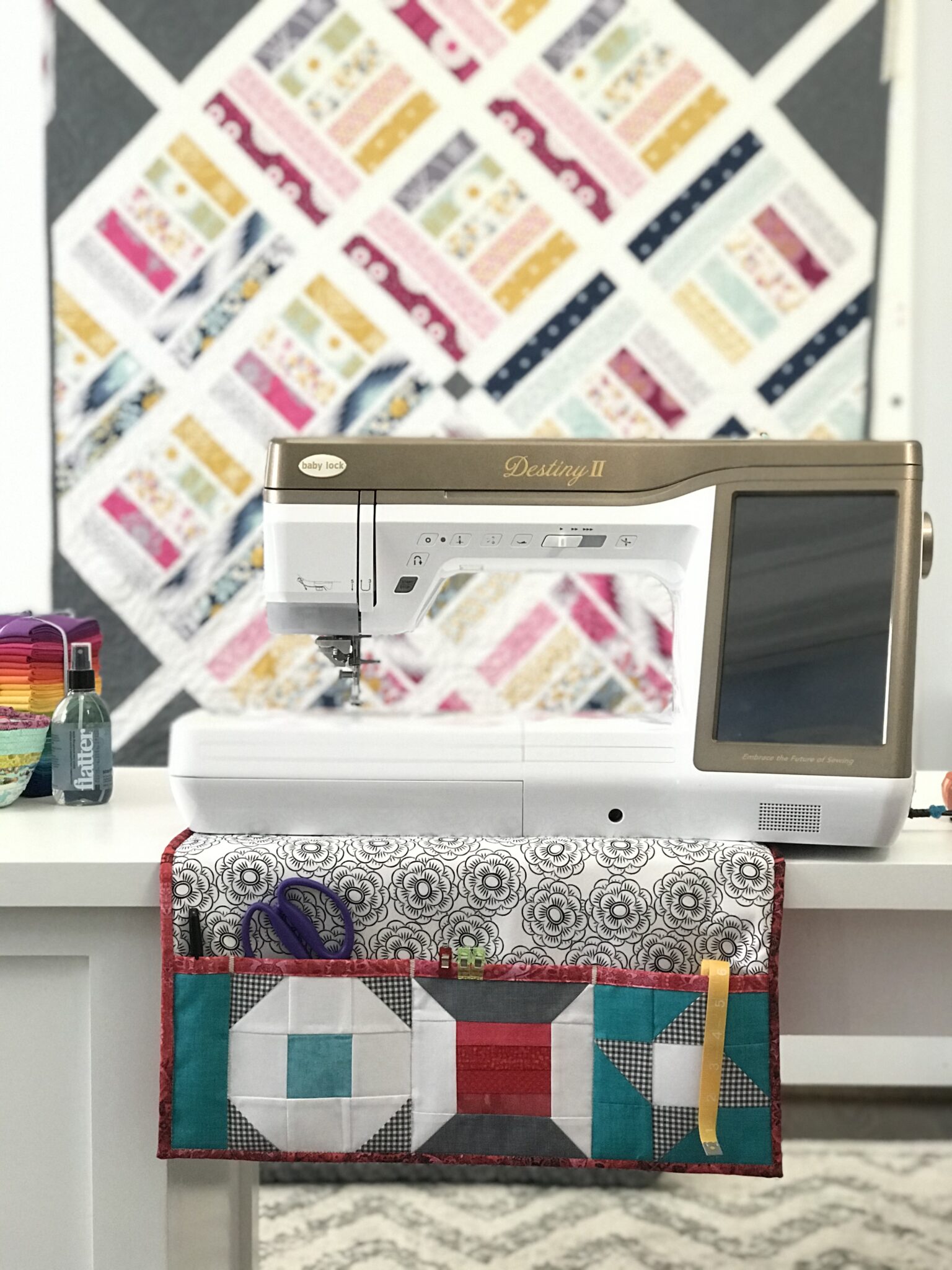 Sewing Machine Mat Video Class - Sewing With Scraps