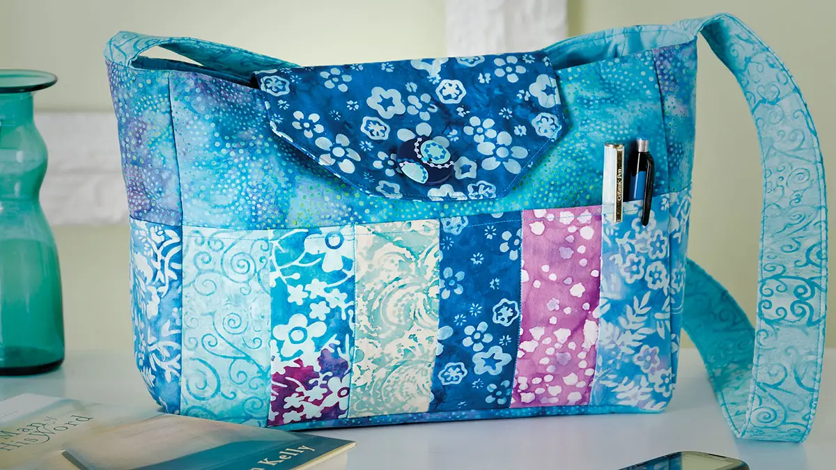 Batik Bag Tote Pattern - Sewing With Scraps