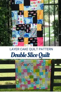 Double Slice Quilt - Sewing With Scraps