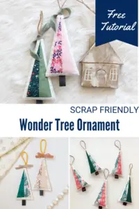 Wonder Tree Ornament - Sewing With Scraps