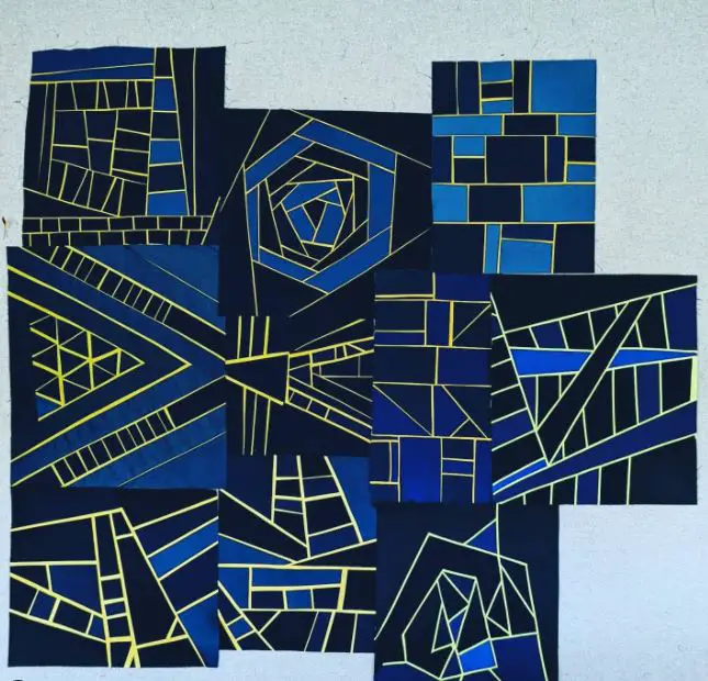 Fine Line Piecing - Sewing With Scraps