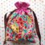 Lined Drawstring Bag Tutorial - Sewing With Scraps