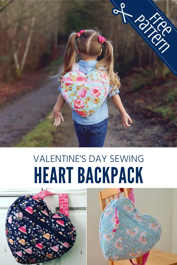 Free Heart Backpack Free Pattern - Sewing With Scraps