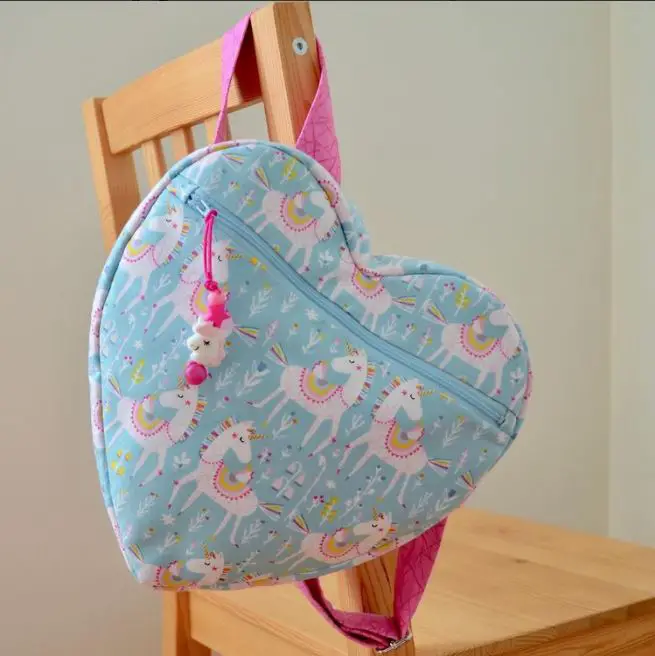 Free Heart Backpack Free Pattern - Sewing With Scraps