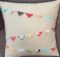 Prairie Point Bunting Pillow - Sewing With Scraps