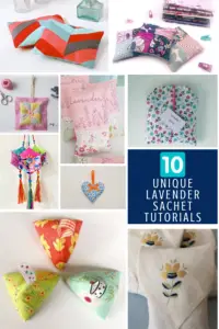 10 Unique Lavender Sachet Tutorials - Sewing With Scraps