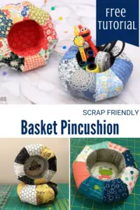 Basket Pincushion Tutorial - Sewing With Scraps